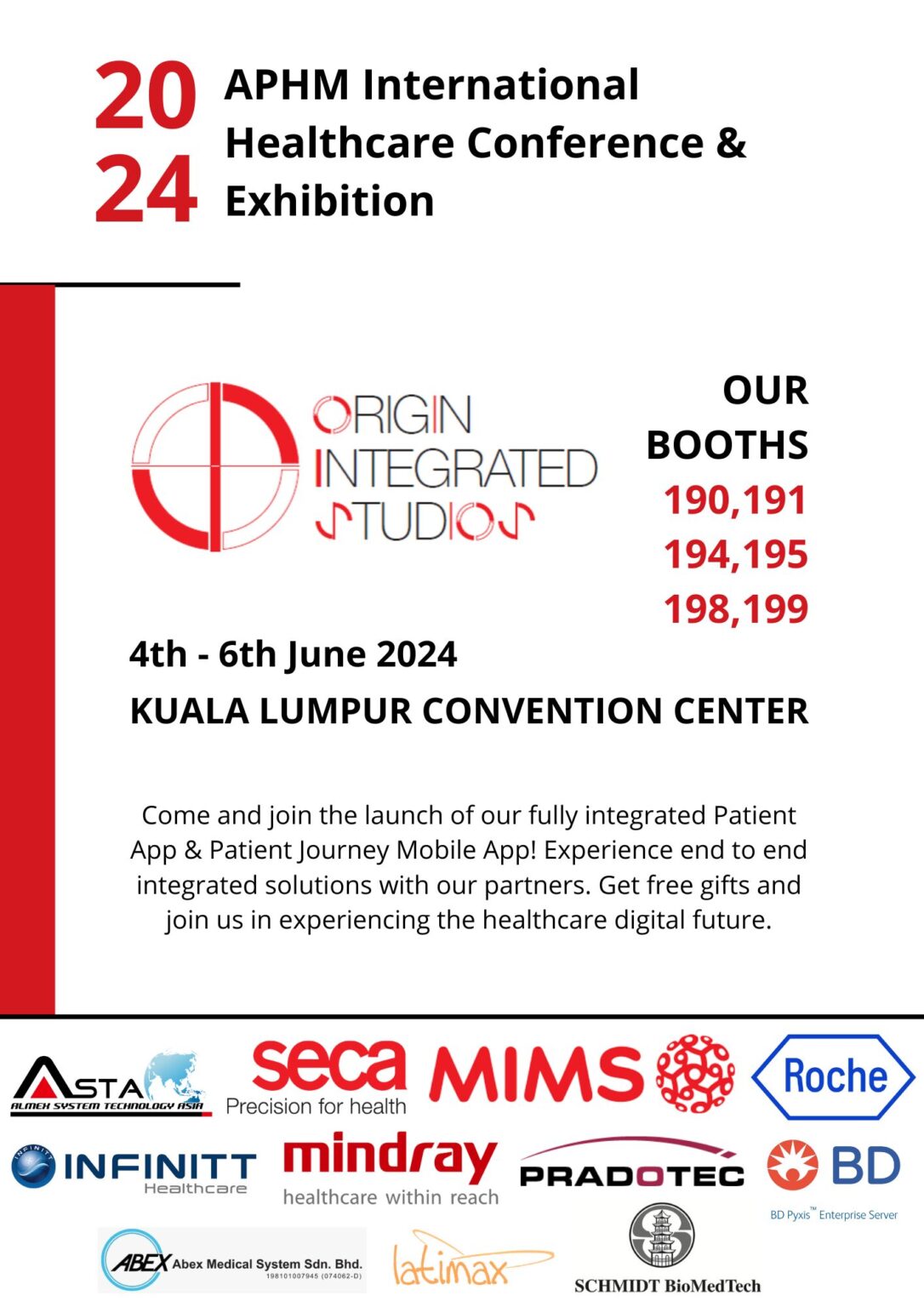 APHM International Healthcare Conference & Exhibition 2024 - Origin ...