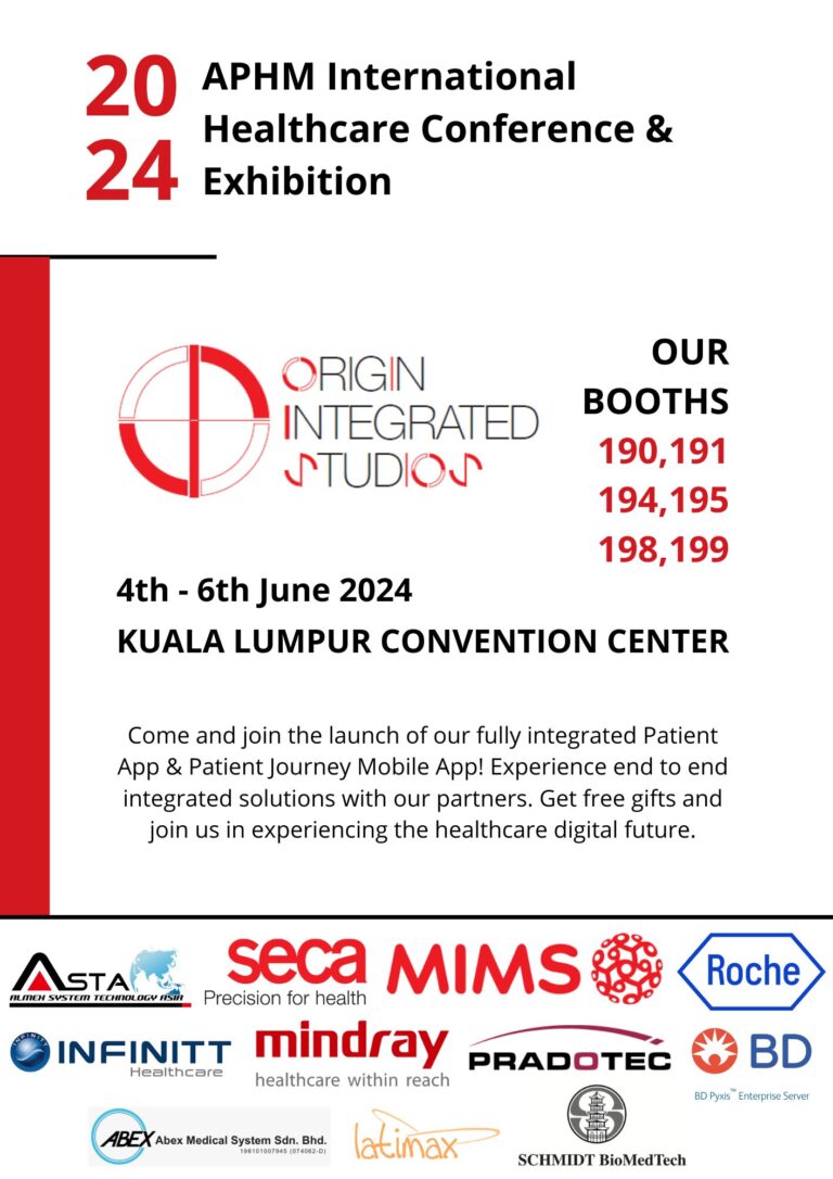 APHM International Healthcare Conference & Exhibition 2024 - Origin Integrated Studios